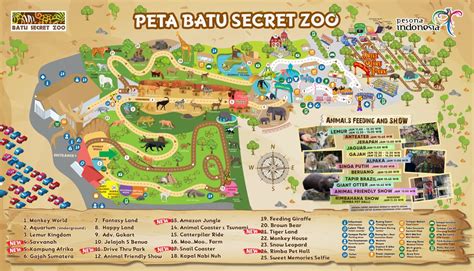 Lengkap Ini Daftar 34 Wahana Batu Secret Zoo Jatim Park 2 Harga Tiket