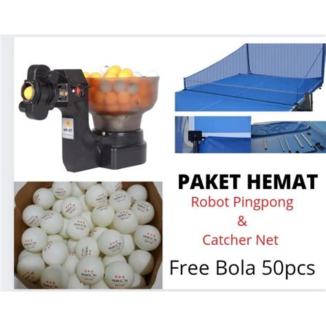 Jual New Robot Pingpong Machine Ball Tenis Meja Huipang Hp07 Ping