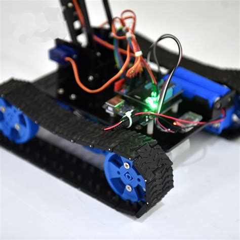 New Diy Arduino Steam Programmable Smart Rc Robot Car Arm Tank