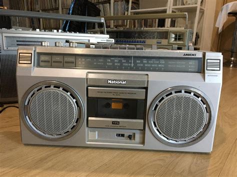 National 붐박스카세트라디오 플레이어 헬로마켓