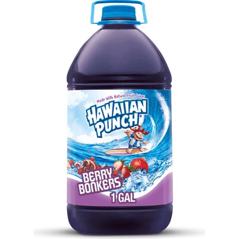 Hawaiian Punch Fruit Punch Berry Bonkers 1 Gal Fruit And Berry