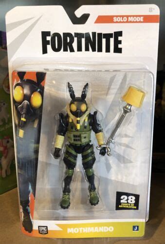 Fortnite Mothmando Solo Mode 4 Figure Brand In Hand 2023 4631663955