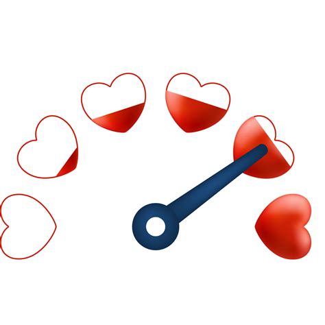 Liefde Hart Beoordeling Meter Illustratie 15658216 Png