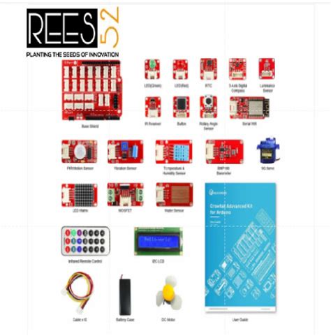 crowtail advanced kit for arduino v2 0 programming leaning kit with 22