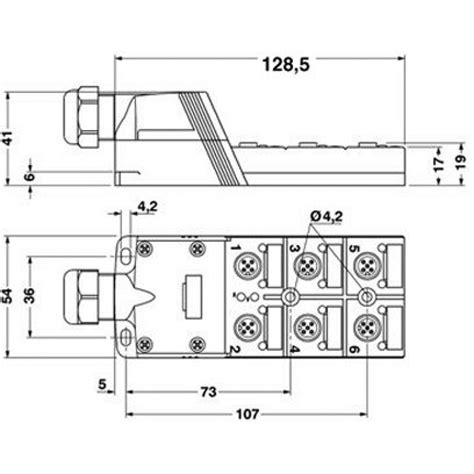 Sacb 612 C 分线盒 1692886 Phoenix Contact