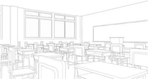 三百六十度再现教室场景，校园漫必备 花瓣网