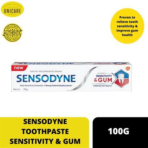 Sensodyne Toothpaste Sensitivity And Gum 100g Shopee Malaysia