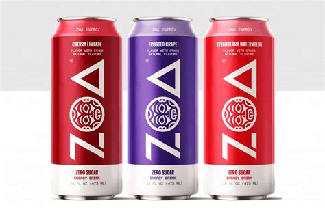 Zoas 16oz Energy Drink Now Has The Same Flavors As The 12oz