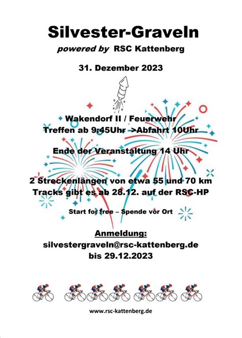 Silvester Graveln Powered By Rsc Kattenberg Rsc Kattenberg Ev