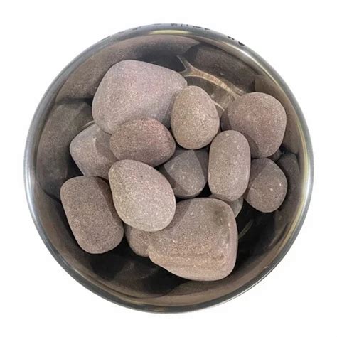 Tumbled Polished Fancy Pebble Stone For Landscaping Dimensions 20mm