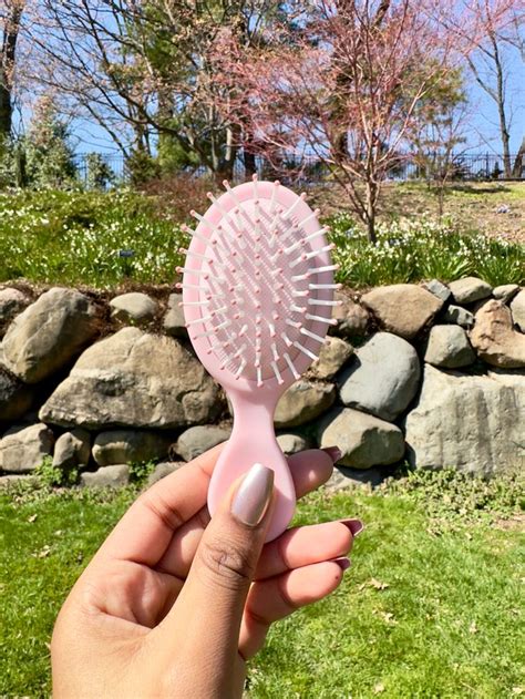 Mini Brush 🌸 Hair Brush Mini Easy Hairstyles For Thick Hair