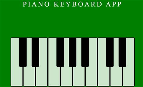 Piano Keyboard App Using Html In Vanillajs With Source Code