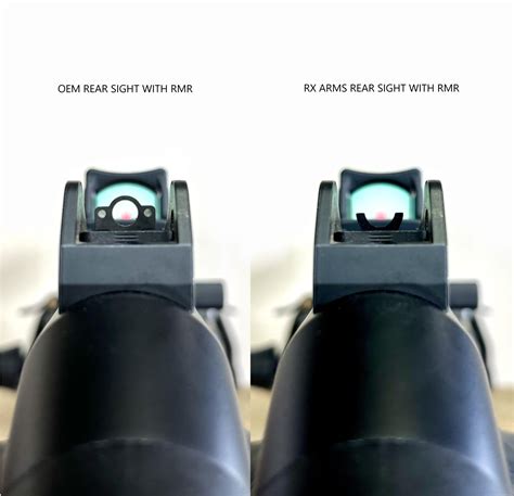 Benelli M4 Rear Sight Half Moon