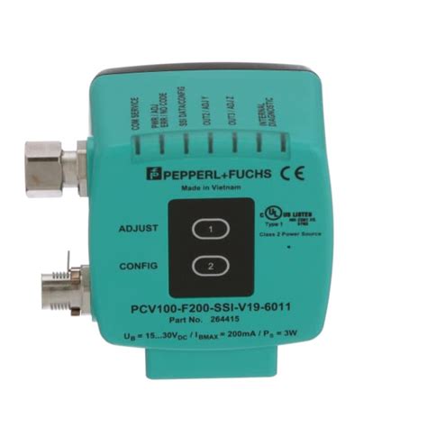 Pepperl Fuchs Factory Automation Pcv100 F200 Ssi V19 6011 Optical
