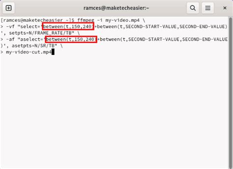 How To Trim And Cut Videos Using Ffmpeg In Linux Make Tech Easier