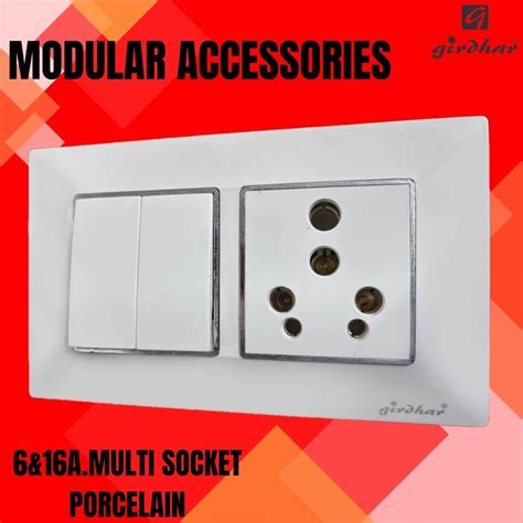 16 A Modular Power Socket At ₹ 1000 Piece Power Sockets In New Delhi