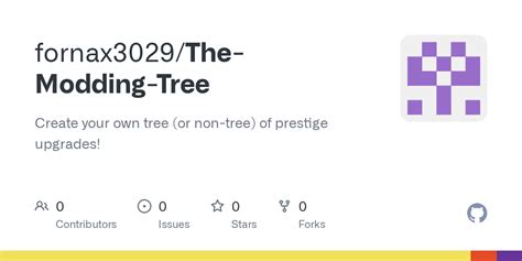 Github Fornax3029the Modding Tree Create Your Own Tree Or Non Tree Of Prestige Upgrades