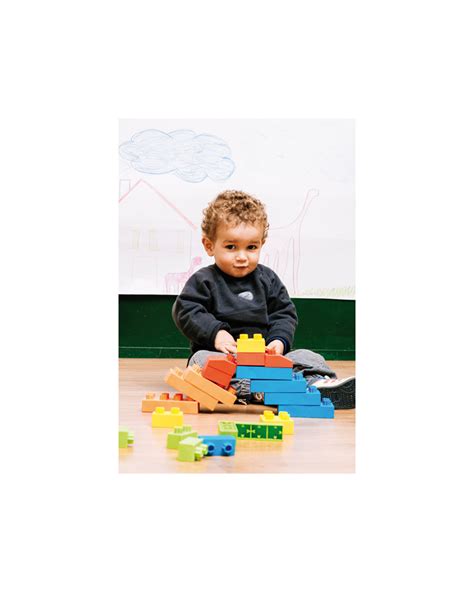 Set De 53 Blocs De Construction Géants Flexibles