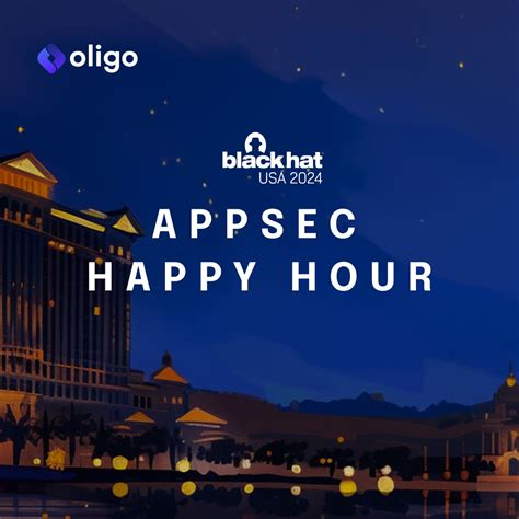oligo security on linkedin blackhat appsec vegas