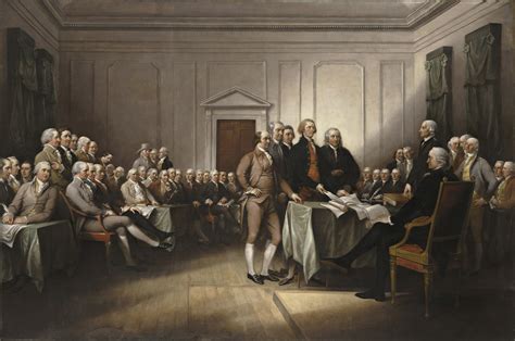 Signing Of Declaration Painting At Explore