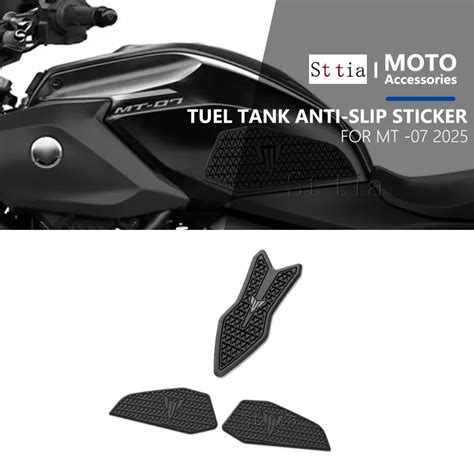 Pegatinas Laterales Antideslizantes Para Tanque De Combustible De Motocicleta Yamaha Mt 07 2025