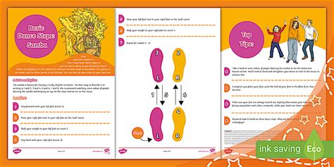 Basic Dance Steps Samba