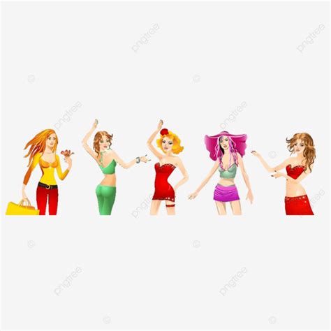 White Flower Isolated Vector Hd Images Girls Isolated On White