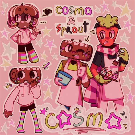 🧁cosmo And Sprout My Hum Ver Dandys World Спраут и космо