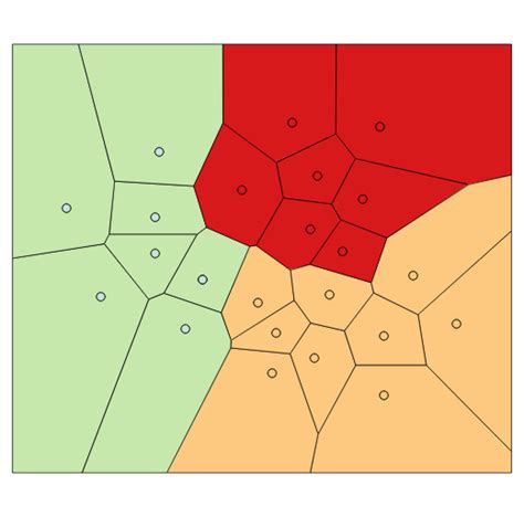 Qgis Converting Point Sets To Polygon Boundaries Geographic