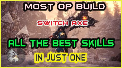 Best Post Fatalis Switch Axe Build Youtube