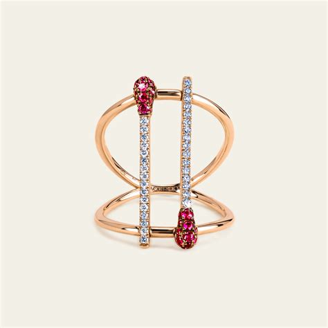 Match Ruby Diamond Ring Jacob And Co