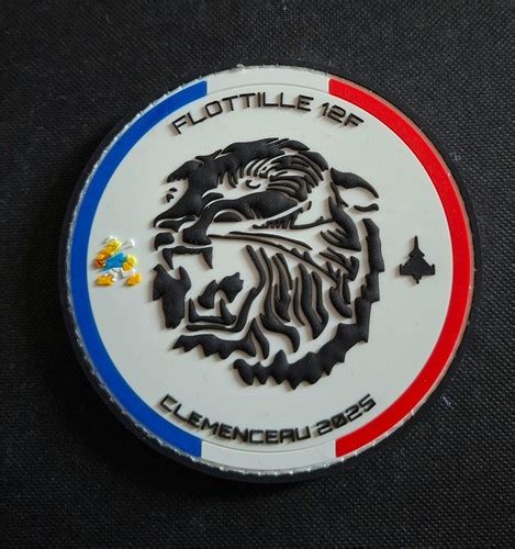 Patch Rafale Aéronavale Flottille 12f Clemenceau 2025 Ebay