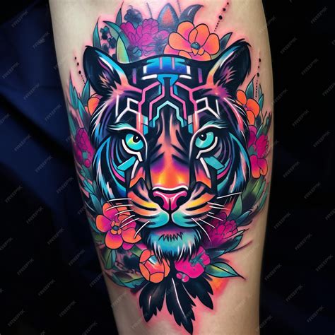 Premium Photo Bringing Neon Art To Life The Astonishing Realism Of A