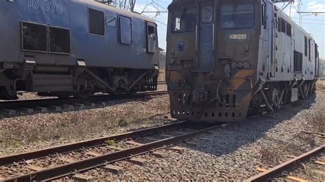 South African Railways Class 18e Locomotives Activities At Lions River
