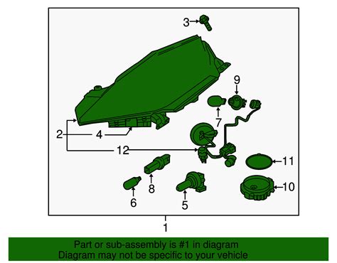 2013 2017 Nissan Leaf Composite Assembly 26060 3nf5b Nissan Rva