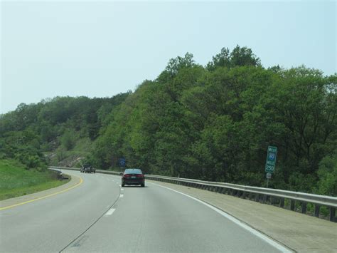 Pennsylvania Interstate 80 Westbound Cross Country Roads