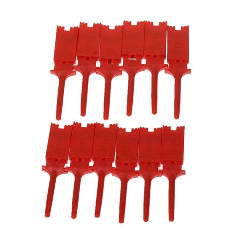 12x Smd Ic Test Hook Clip Grabbers Test Probe Logi Vicedeal
