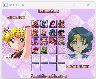 Sailor Moon X Full Mugen Games Ak1 Mugen Community
