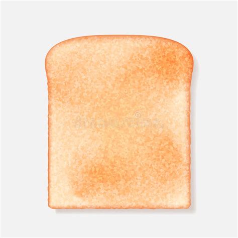 Sliced Roasted Toast Bread Piece Of Lightly Toasted White Bread For