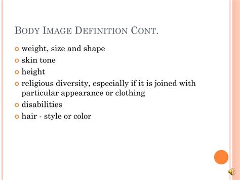 Ppt Body Image Powerpoint Presentation Free Download Id2248717