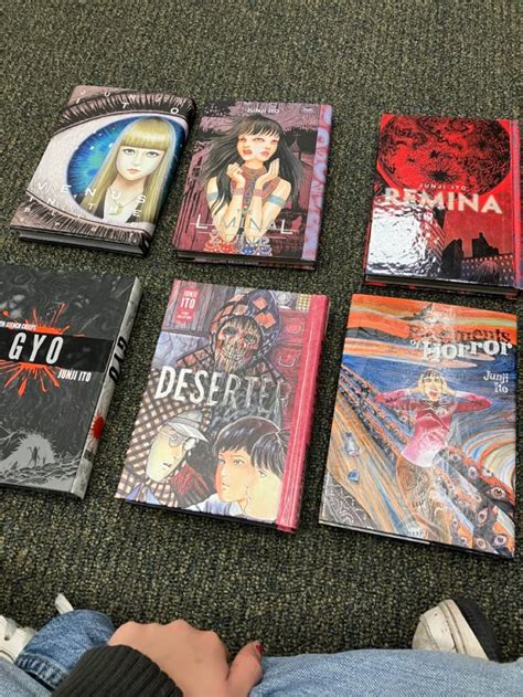 Junji Ito Books ️ Junji Ito Ito Book Set