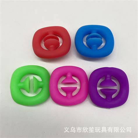 新款解压手掌握力器 五指训练多功能吸盘玩具 手指解压玩具 阿里巴巴