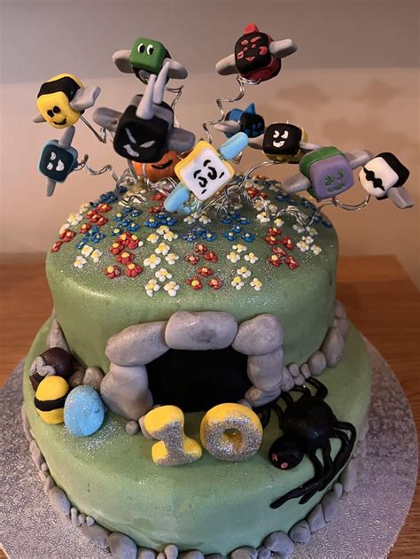 My Effort At A Bee Swarm Simulator Cake R Beeswarmsimulator