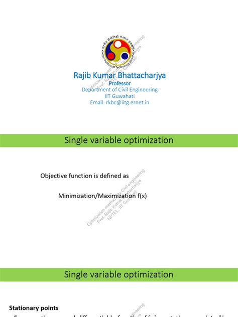 L02 Classical Optimization Pdf Mathematical Optimization Applied