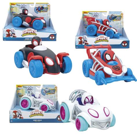 Spidey Pull Back Assorted Vehicles
