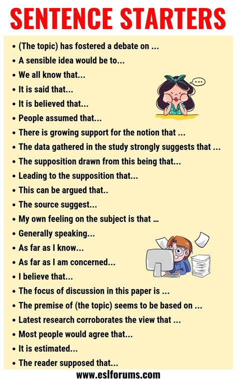 One Word Sentence Starters Word и Excel помощь в работе с программами