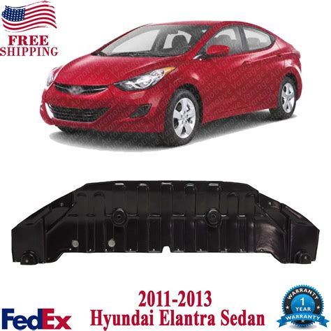 Front Engine Splash Shield Under Cover For 2011 2013 Hyundai Elantra