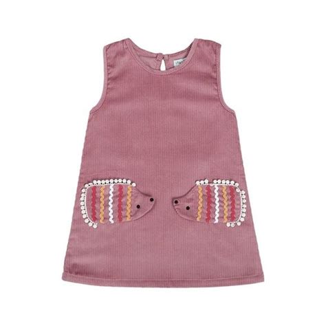 Lilly And Sid Dresses Lilly And Sid Hedgehog Pocket Cord Jumper Dress Poshmark