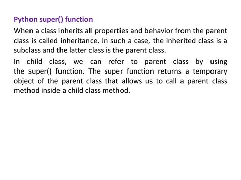 All About Python Inheritancepython Codingdf Ppt