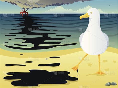 石油泄漏事件素材 花瓣网